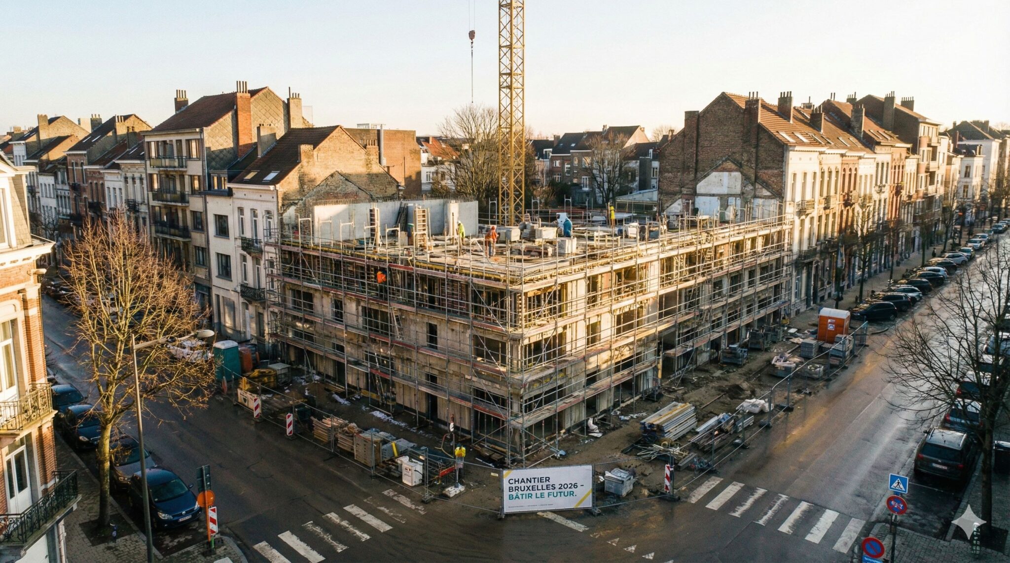 De bouwsector in Brussel: eindelijk goed nieuws?
